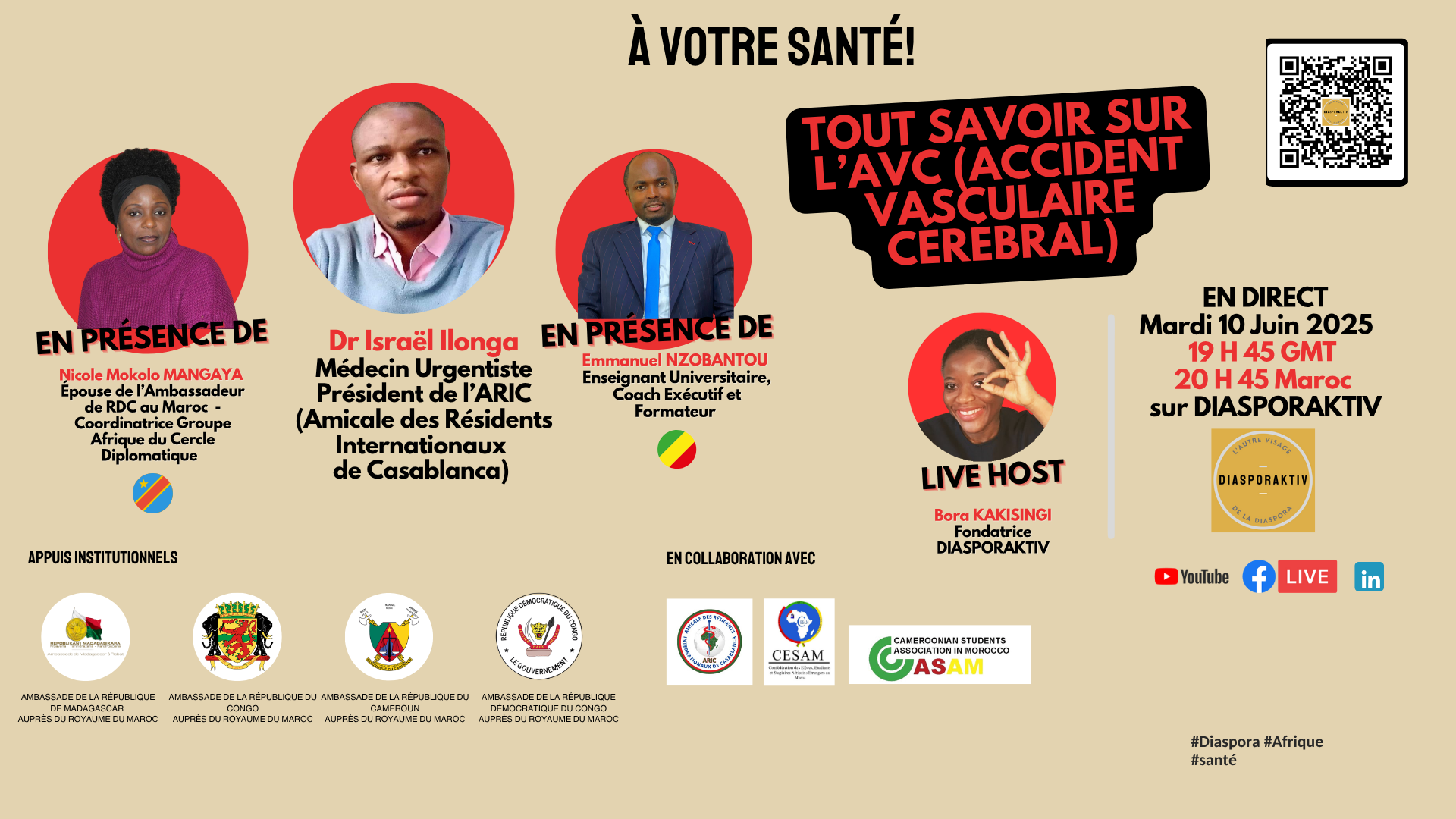 TOUT savoir sur l'AVC (Accident Vasculaire Cérébral)! - DiasporaKtiv
